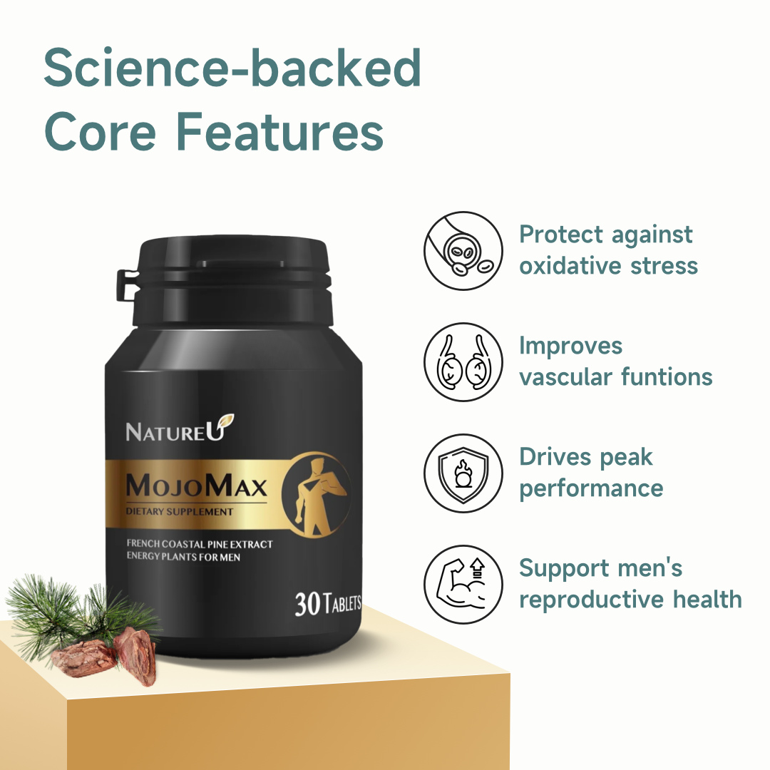 Nature U MojoMax Energy Supplement ｜30 Tablets – NatureU Health